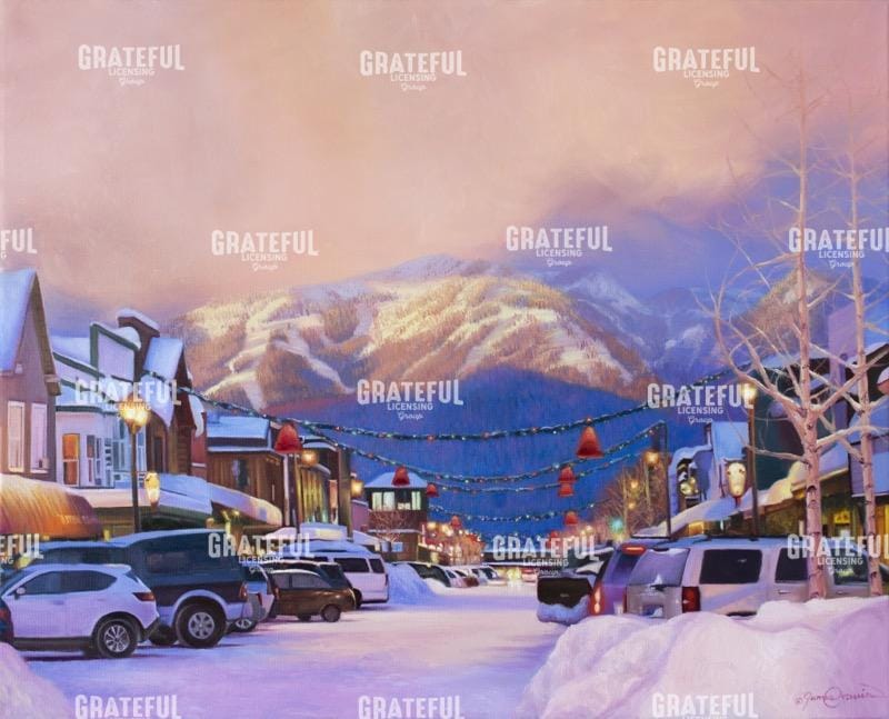 Big Mountain Print - Grateful Art Licensing